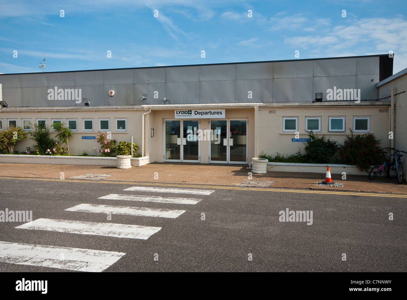 London Ashford Lydd Airport Departures Terminal Building Kent England ...
