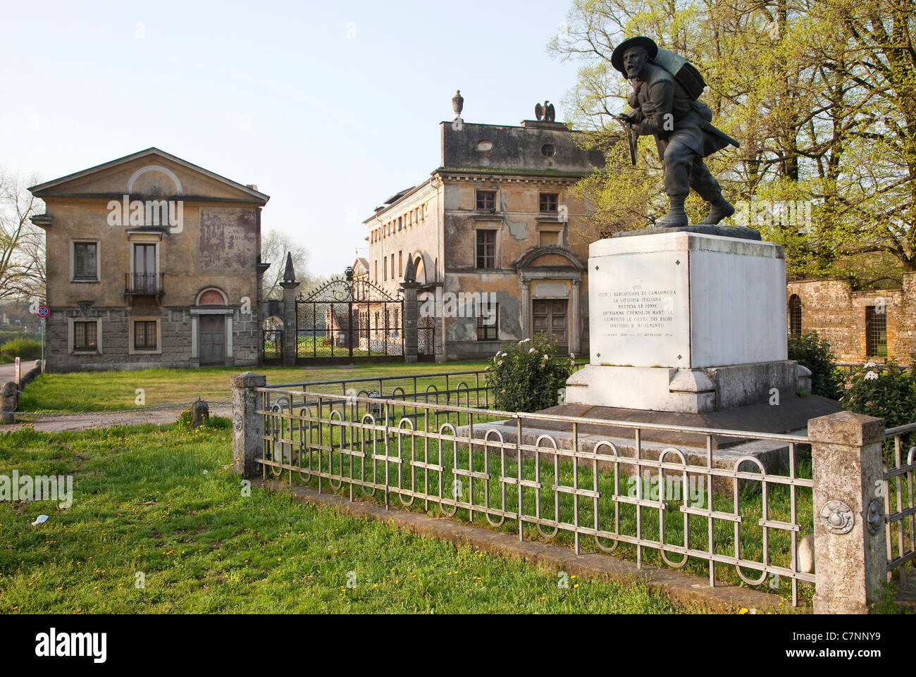 Monument to the Bersaglieri, a corps of the Italian Army, battle of ...