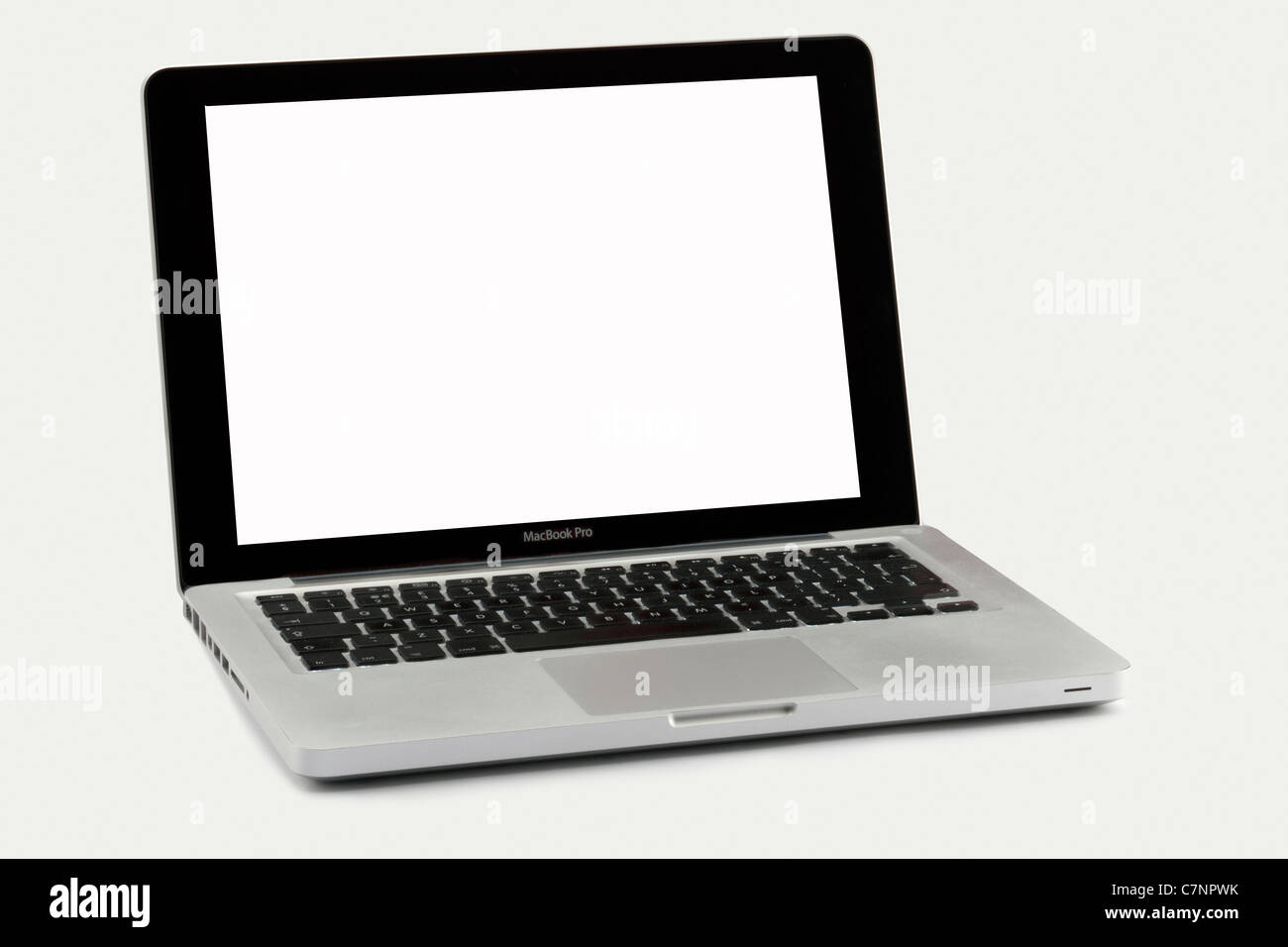 An Apple MacBook Pro Laptop - isolated Stock Photo - Alamy