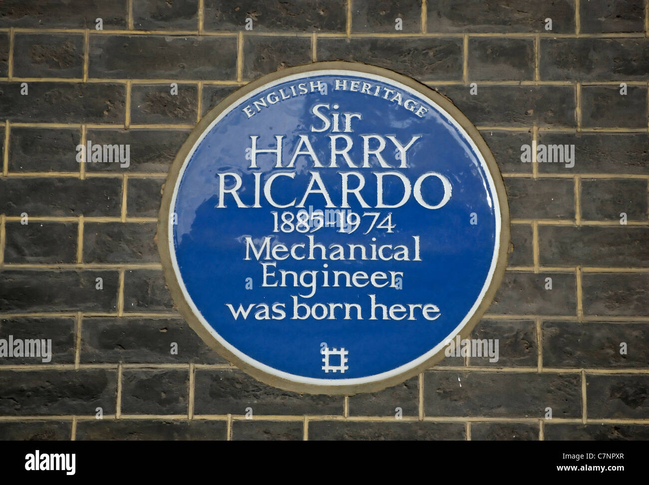 english heritage blue plaque marking the birthplace of mechanical ...