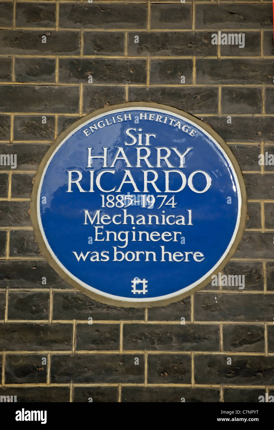 english heritage blue plaque marking the birthplace of mechanical ...
