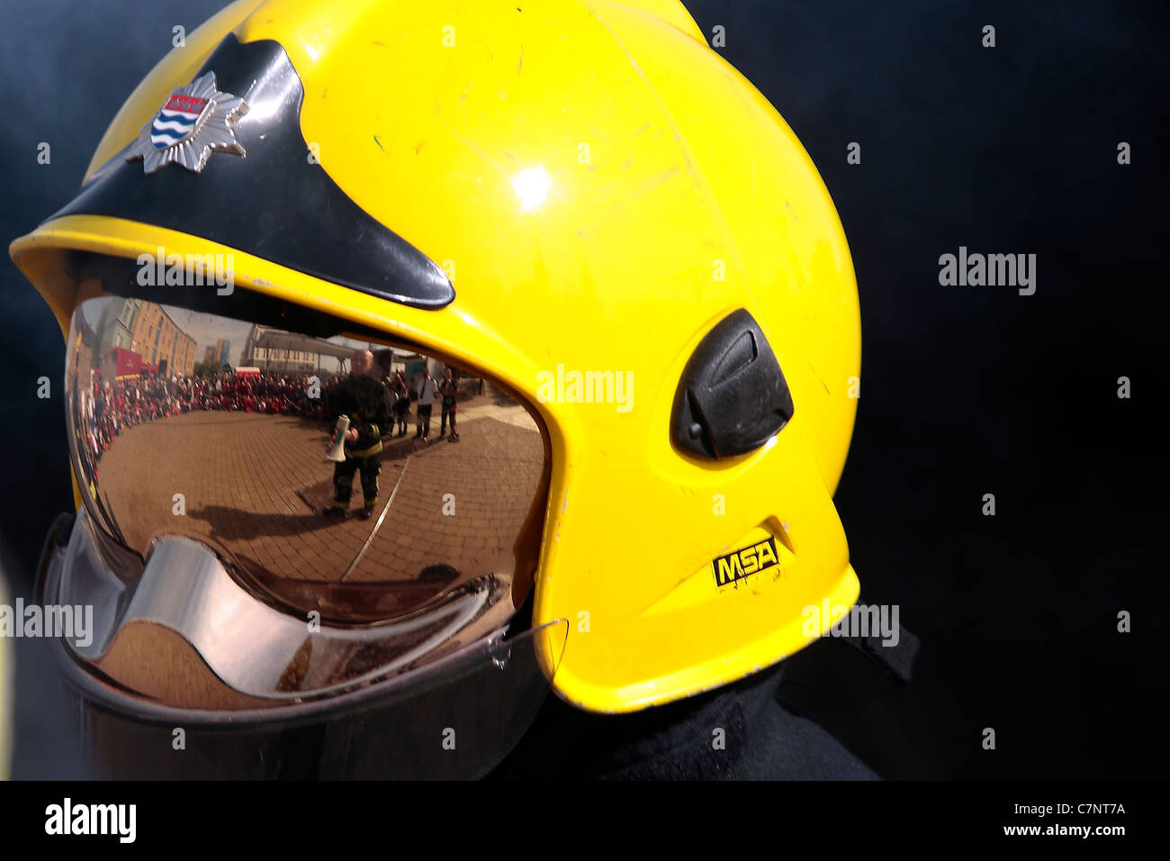 London fire brigade helmet hi-res stock photography and images - Alamy