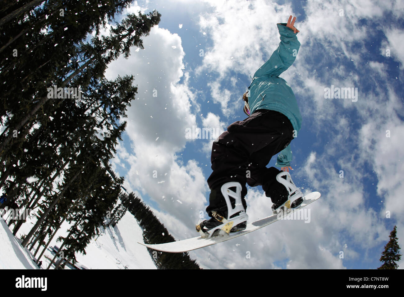 snowboard mogul race Stock Photo - Alamy