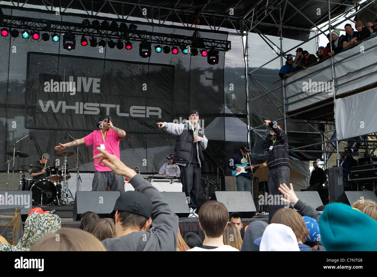 concert in Whistler Stock Photo - Alamy