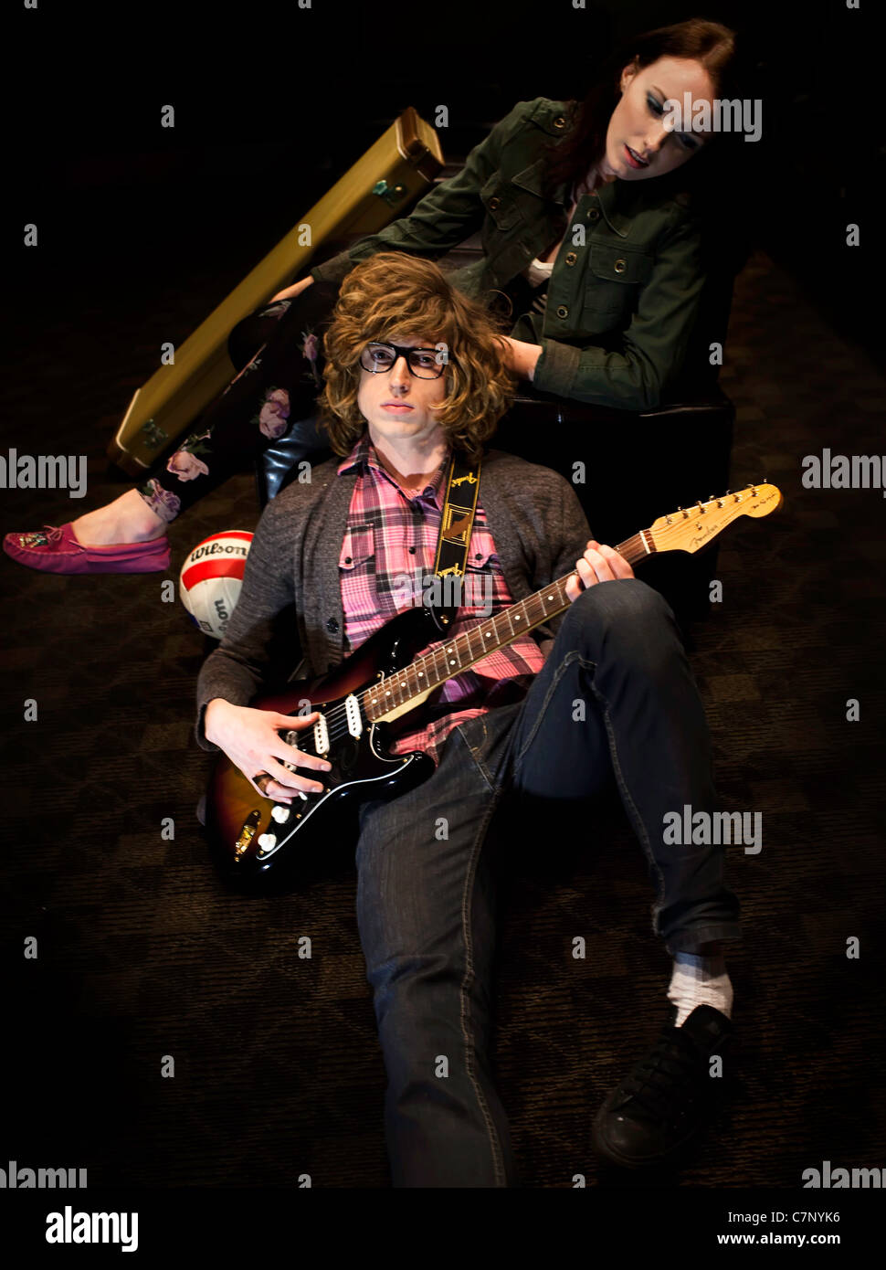Nerd rock band hi-res stock photography and images - Alamy