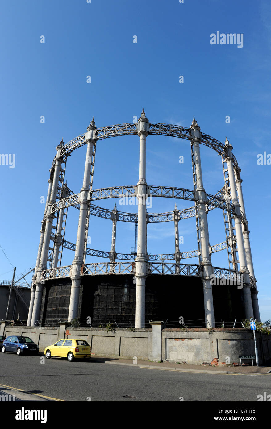 Natural Gas Holder Gasometer High Resolution Stock Photography and ...
