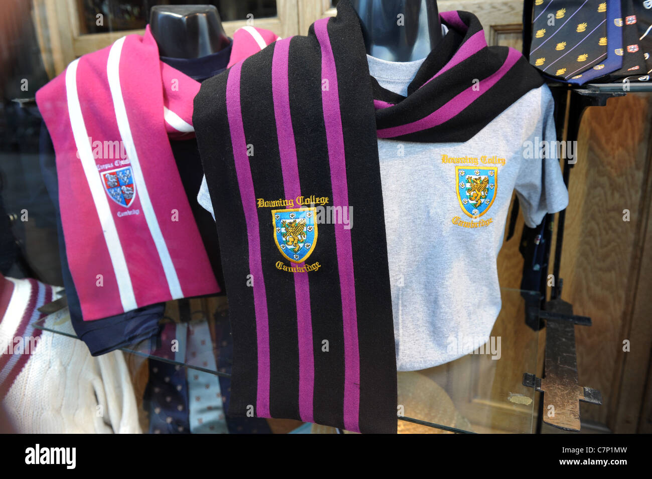 Cambridge University college scarves Ryder & Amies the University ...