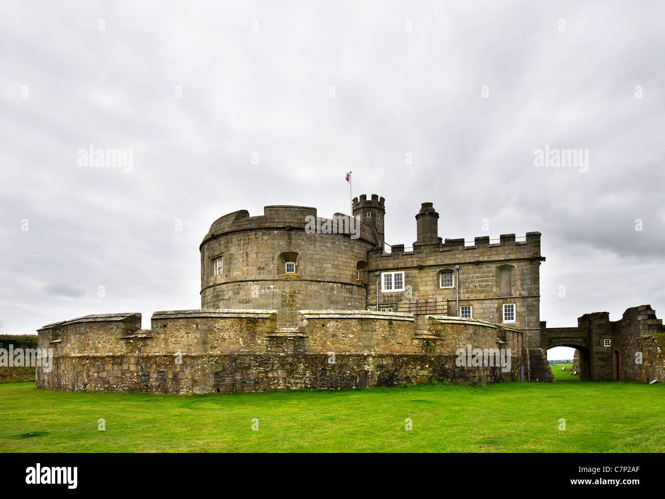 Pendennis Castle Cornwall Historic High Resolution Stock Photography ...