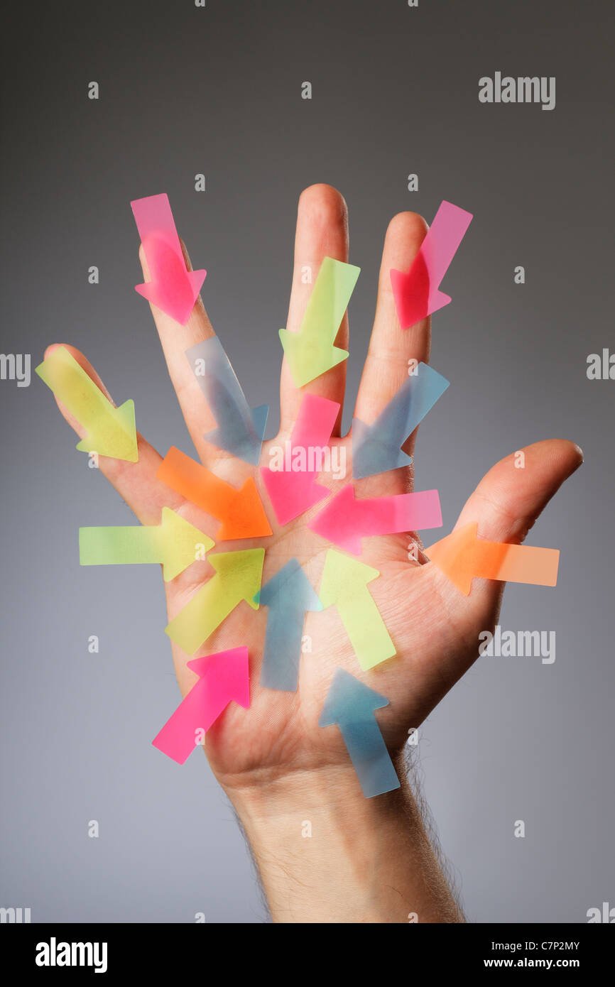 Arrows confusing confusion hi-res stock photography and images - Alamy