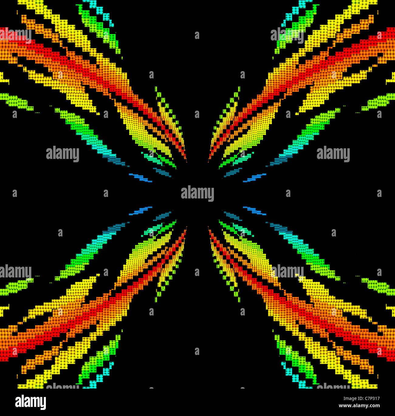 Color Spectrum vortex - abstract background - all the colors of the ...