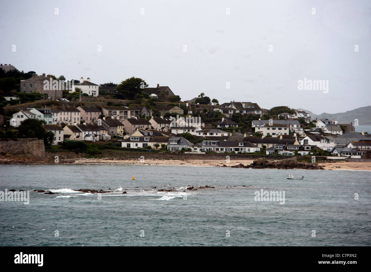 The Isles of Scilly of the West Coast of Cornwall Stock Photo - Alamy
