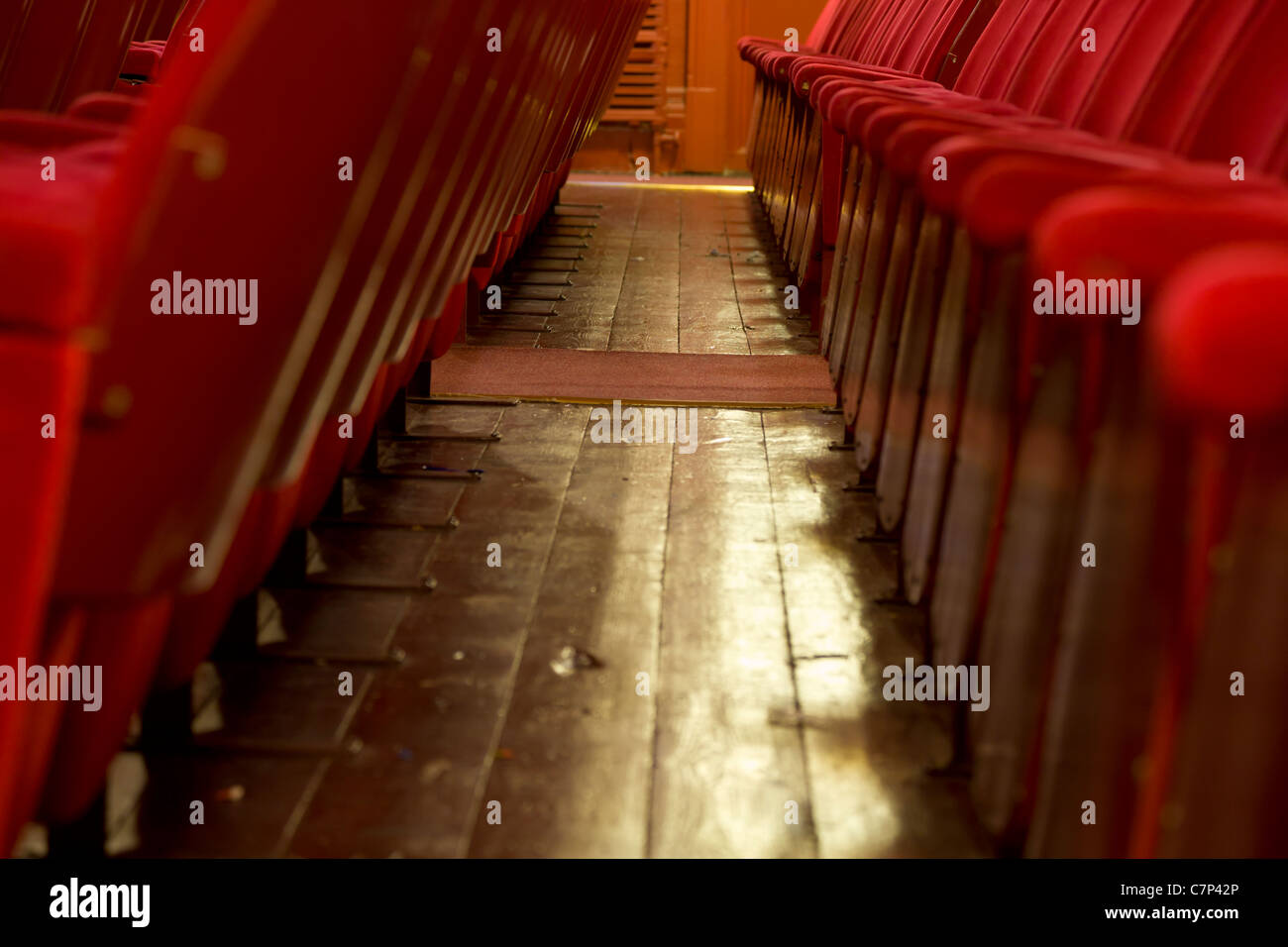 Red theater seating Stock Photo - Alamy