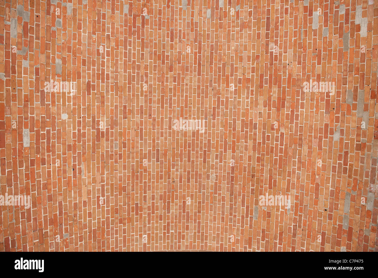 Interior brick wall at Historic Fort Morgan Alabama a Third System ...