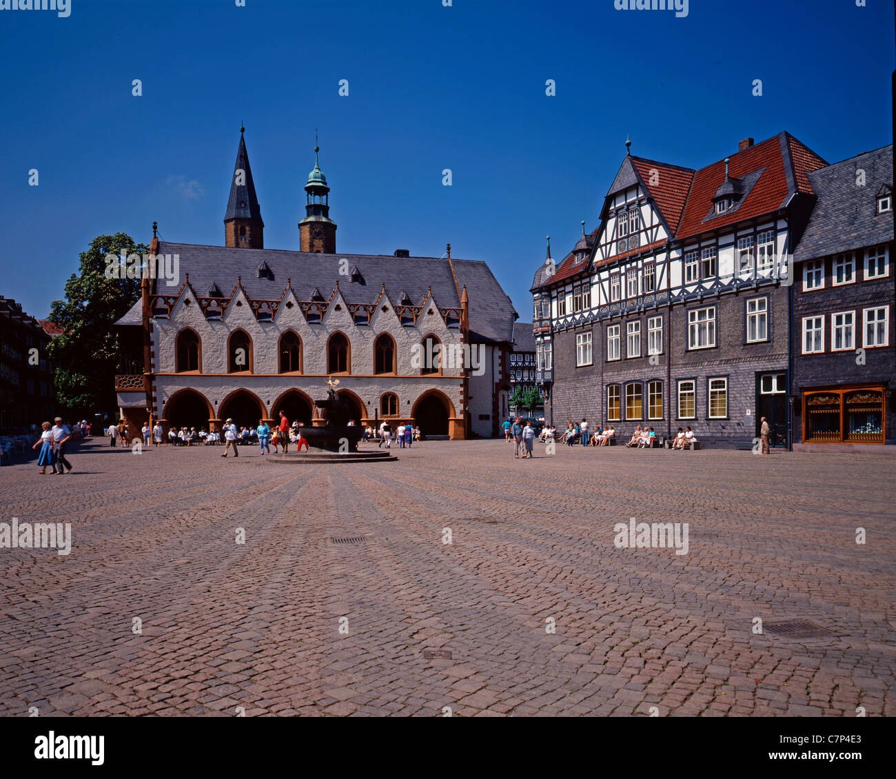 Marktplatz, Square, plaza, Old City Hall Stock Photo - Alamy