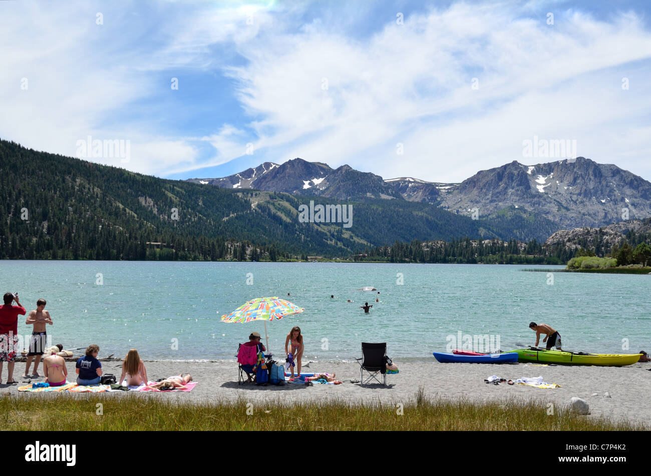 June lake california summer hi-res stock photography and images - Alamy