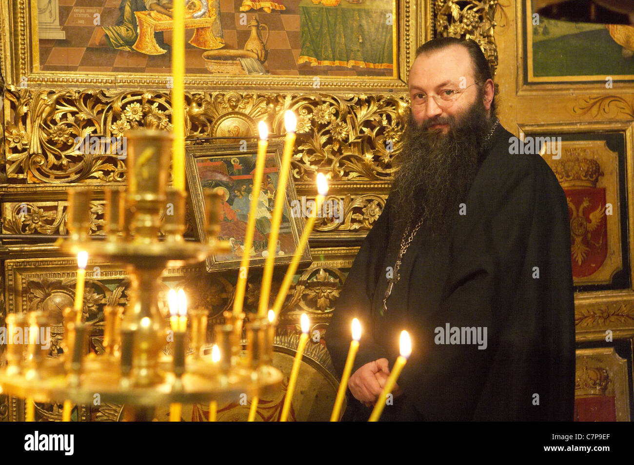 Bulgarian orthodox priest hi-res stock photography and images - Alamy