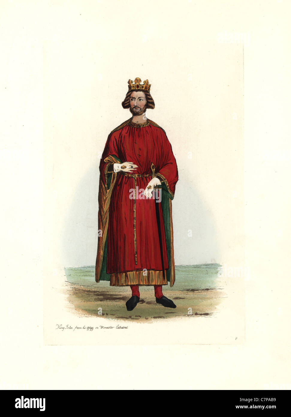 King John Lackland Of England