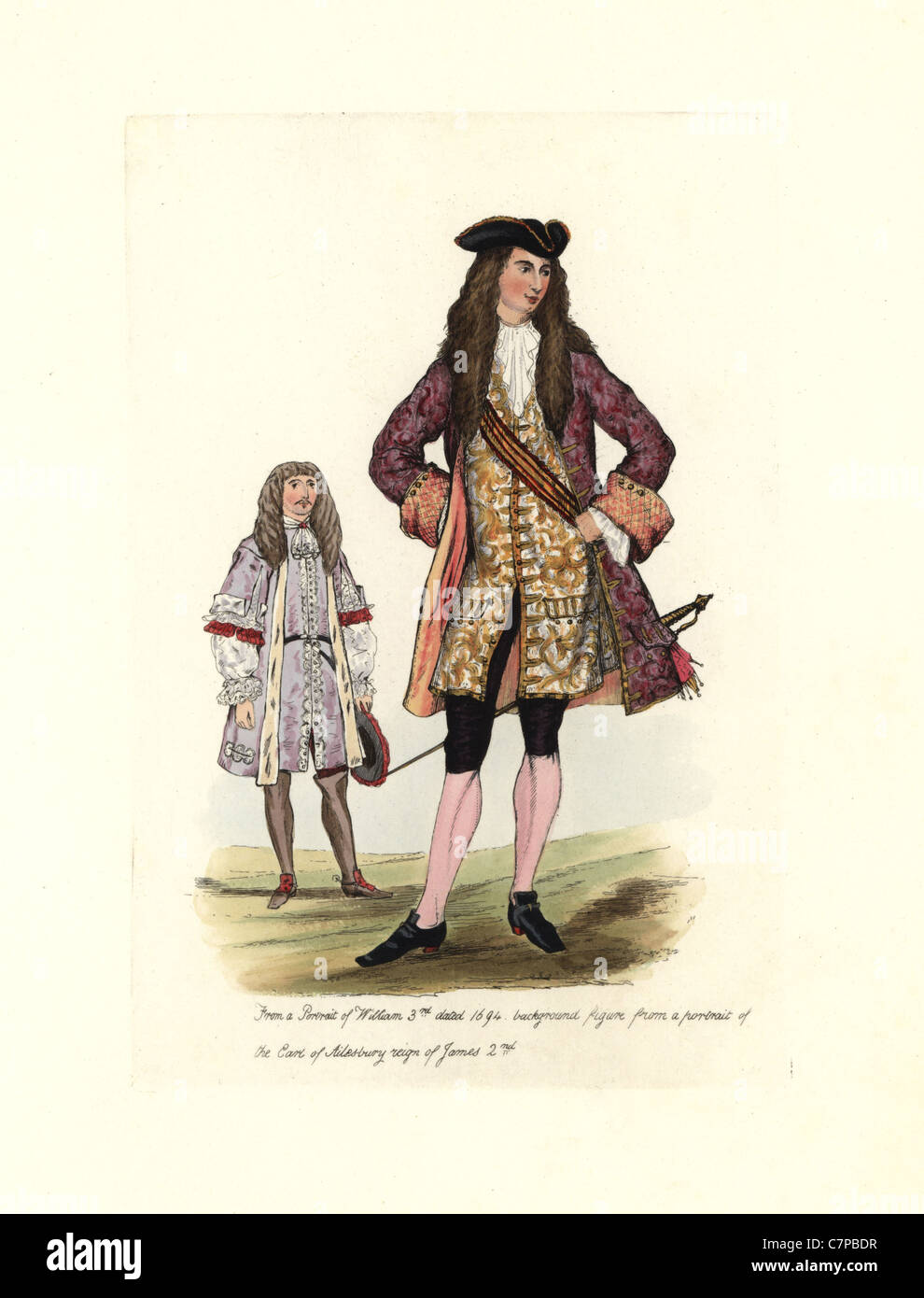 King William III in 1694 Stock Photo - Alamy