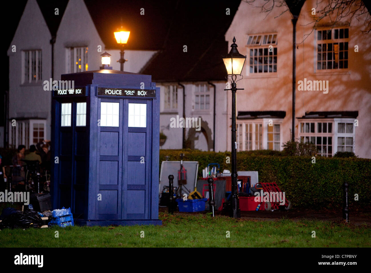 Tardis Doctor Who Cardiff High Resolution Stock Photography and Images ...
