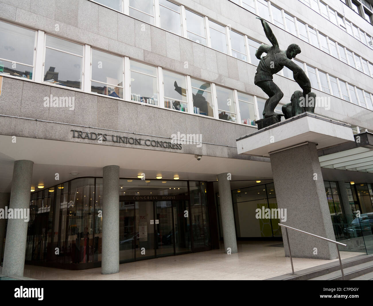 Trades Union Congress building in London Stock Photo - Alamy