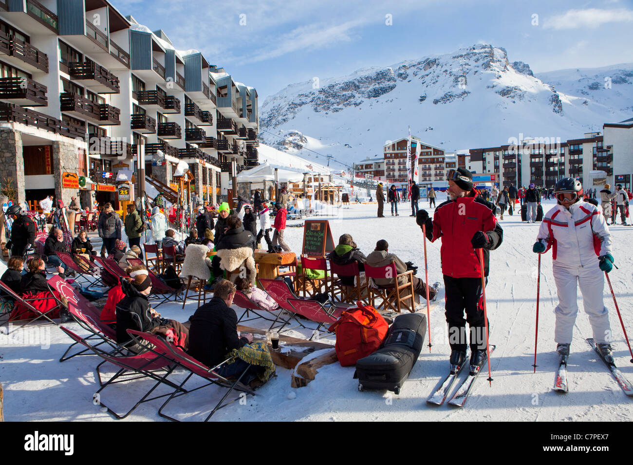 Tignes ski resort hi-res stock photography and images - Alamy