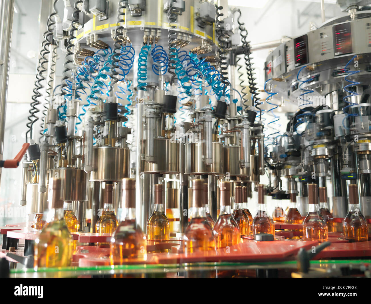 Bottling Filling Line Stock Photos & Bottling Filling Line Stock Images ...