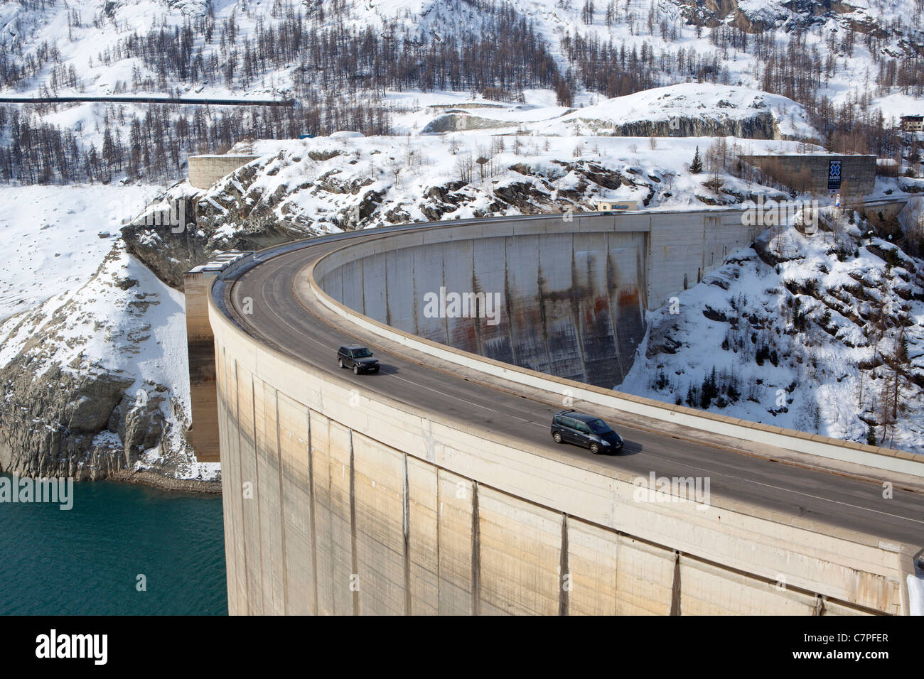Tignes dam hi-res stock photography and images - Alamy
