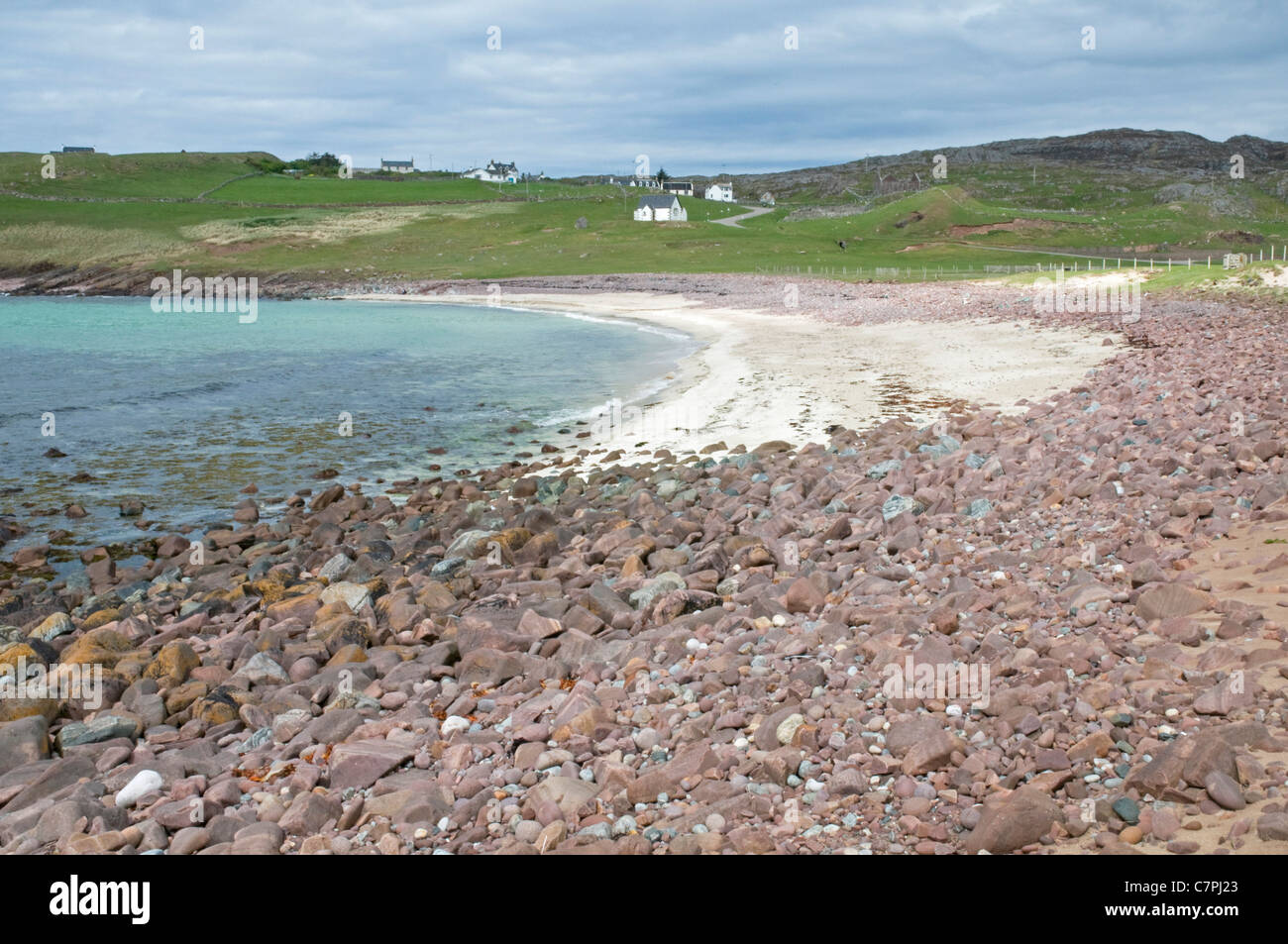 Bay of Stoer on Scotland's northwest coast Stock Photo - Alamy