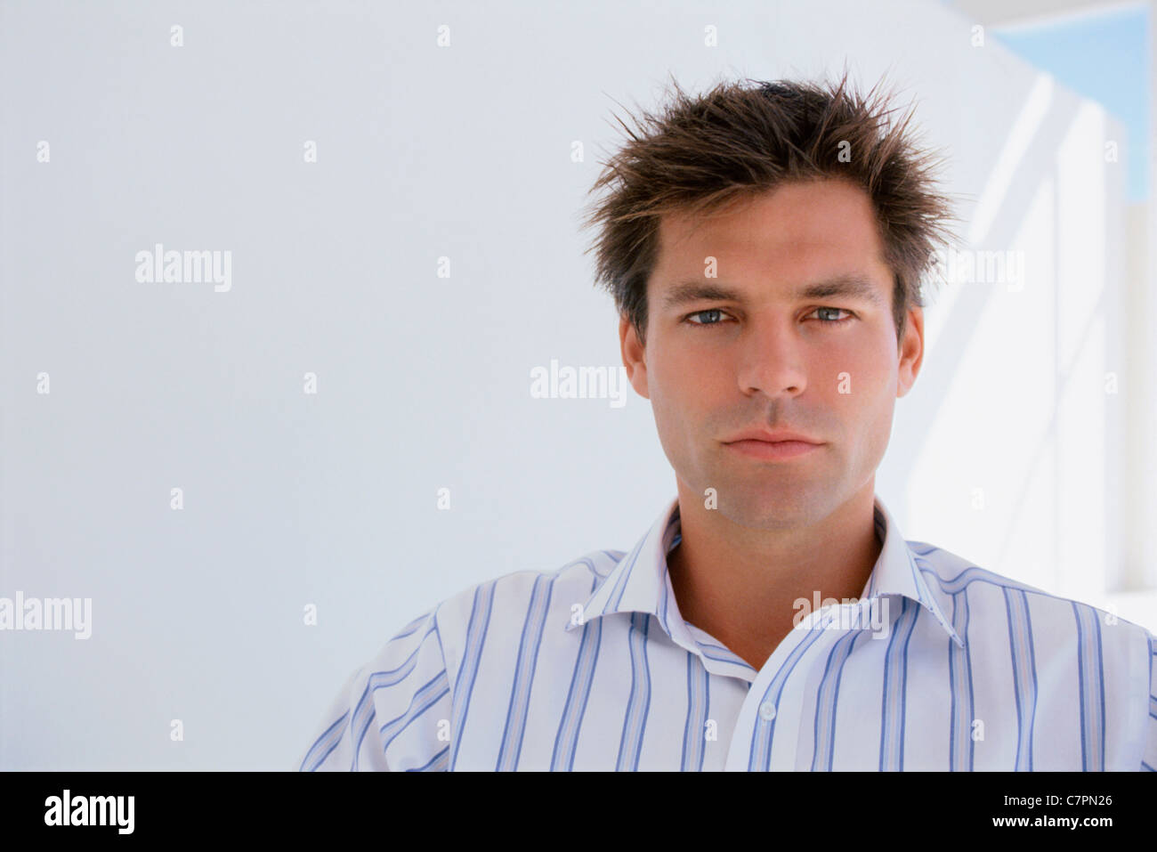 Businessman's face hi-res stock photography and images - Alamy