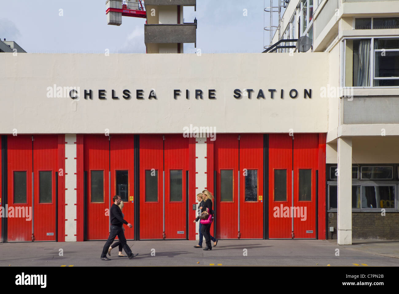Chelsea Fire Station, London, United Kingdom Stock Photo - Alamy