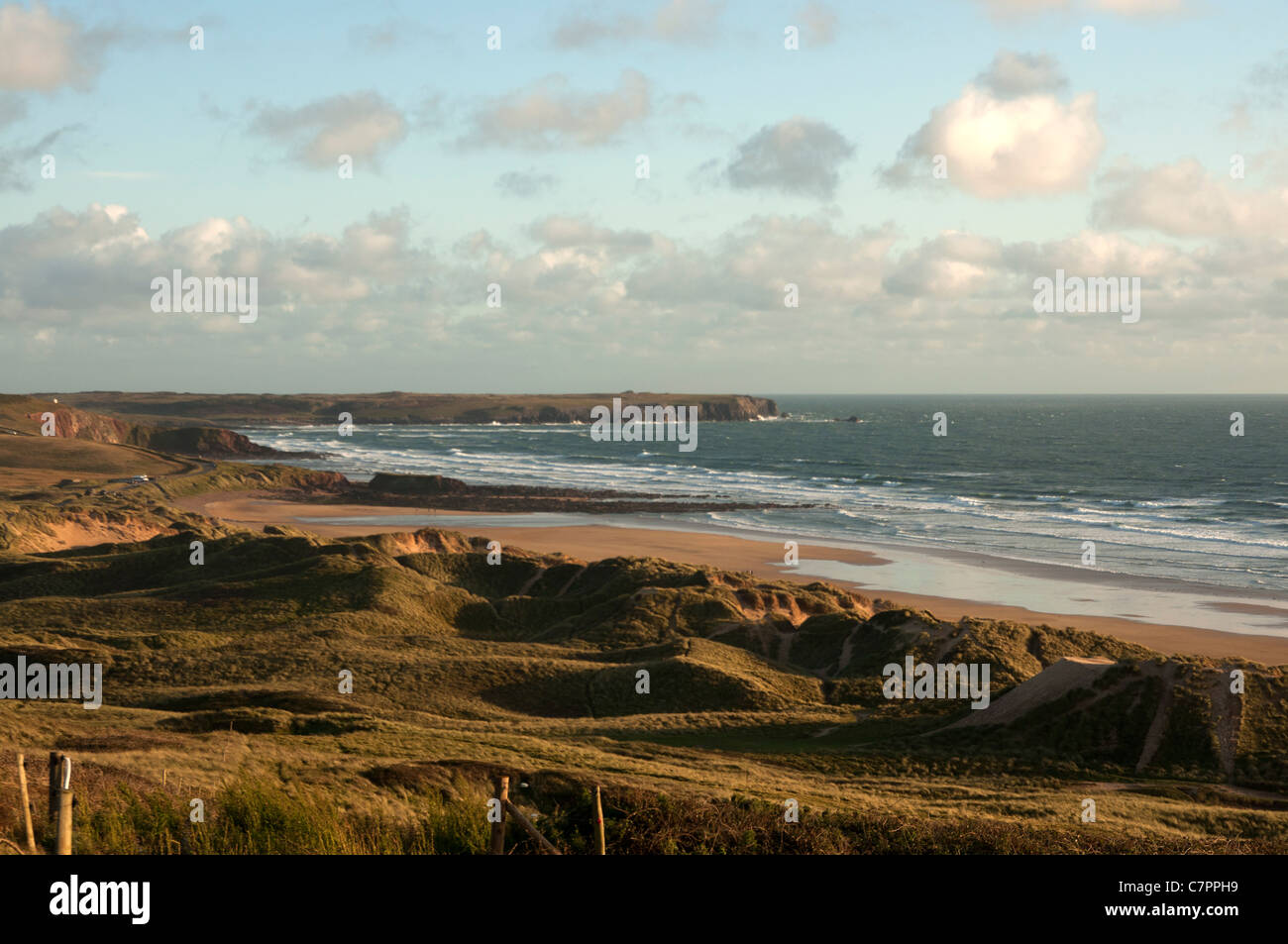 Freshwater west Pembrokeshire Wales Stock Photo - Alamy