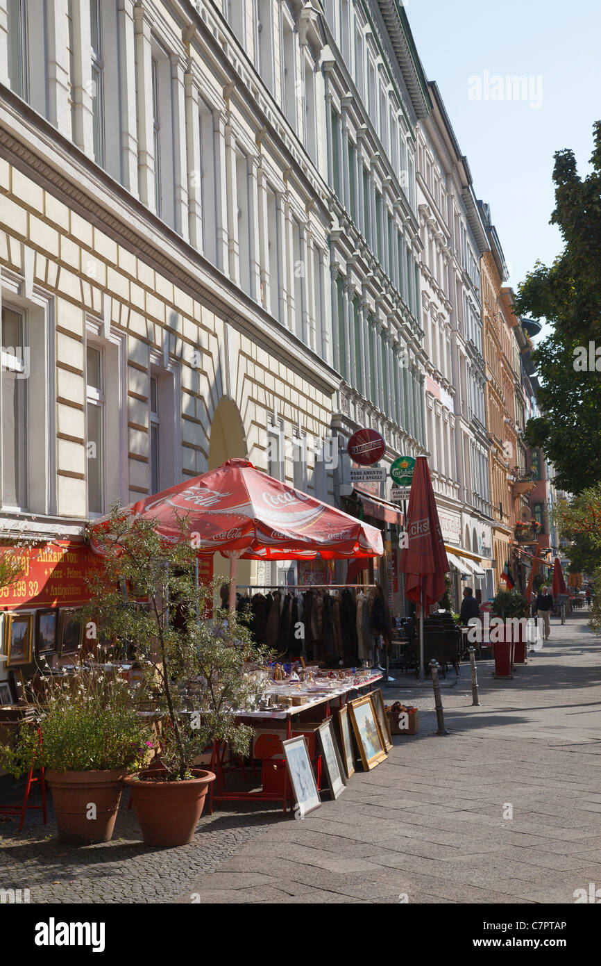 Bergmann Strasse, Kreuzberg, Berlin, Germany Stock Photo - Alamy