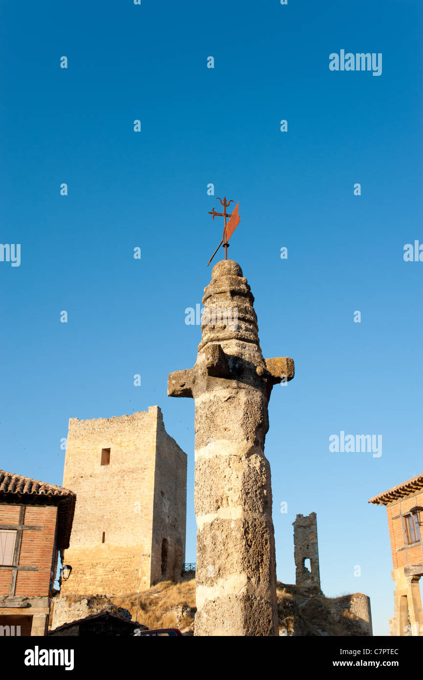 A mix of medieval architectural elements Stock Photo - Alamy