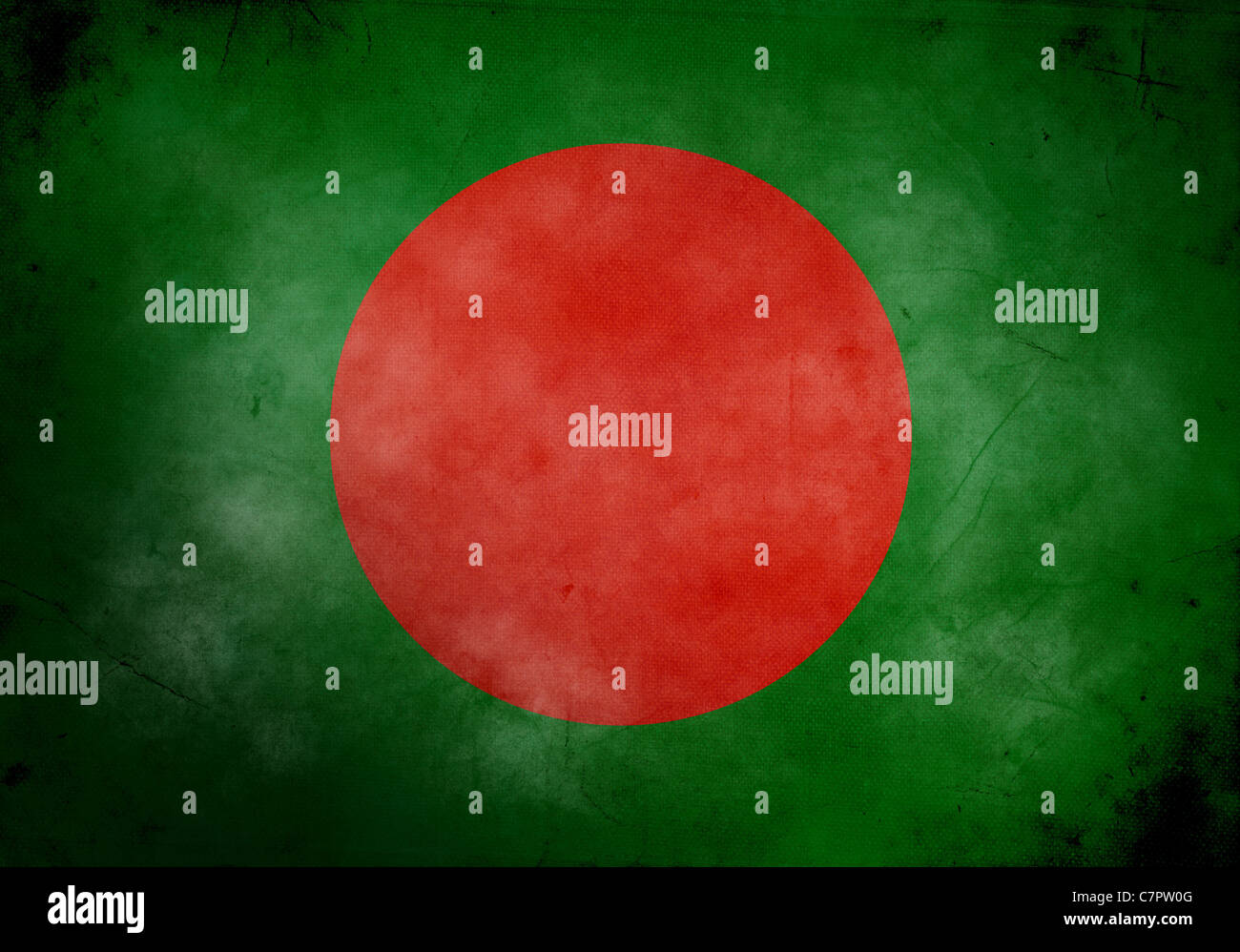 Bangladesh flag on old and vintage grunge texture Stock Photo - Alamy