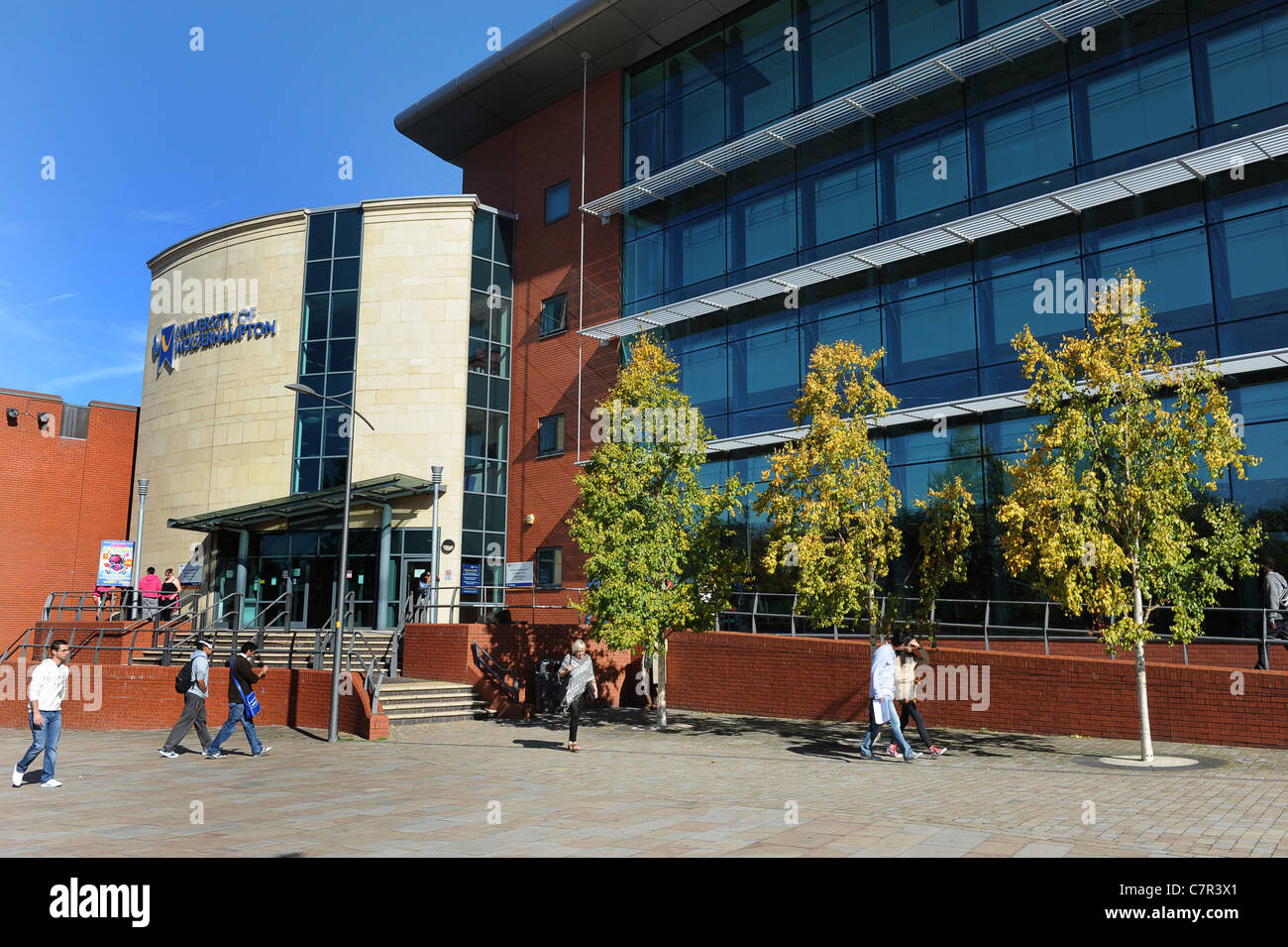 Wolverhampton University England Uk Stock Photo - Alamy