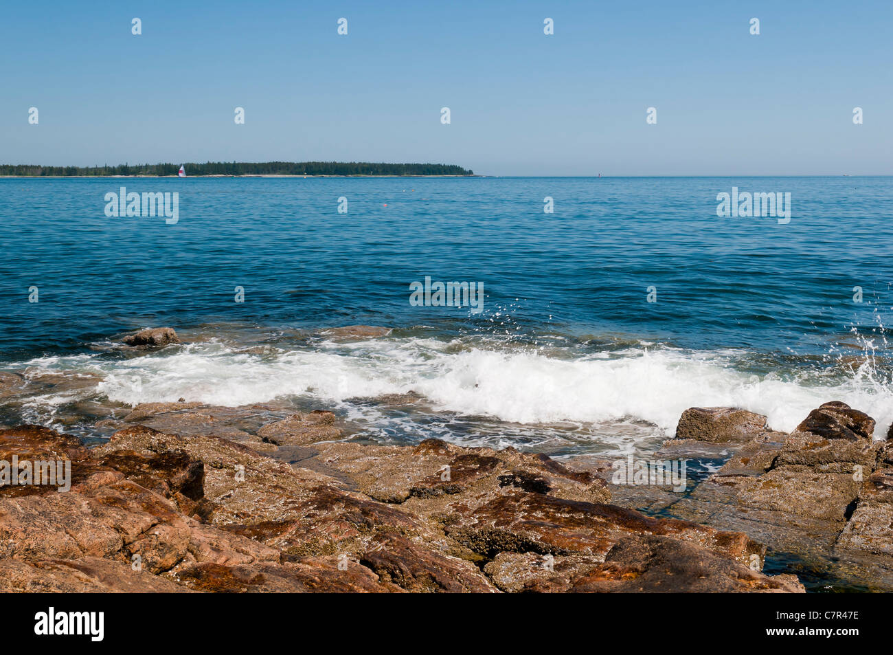 Acadia National Park Maine USA Stock Photo - Alamy