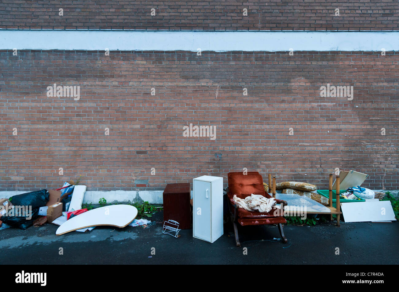 Discarded furniture hi-res stock photography and images - Alamy