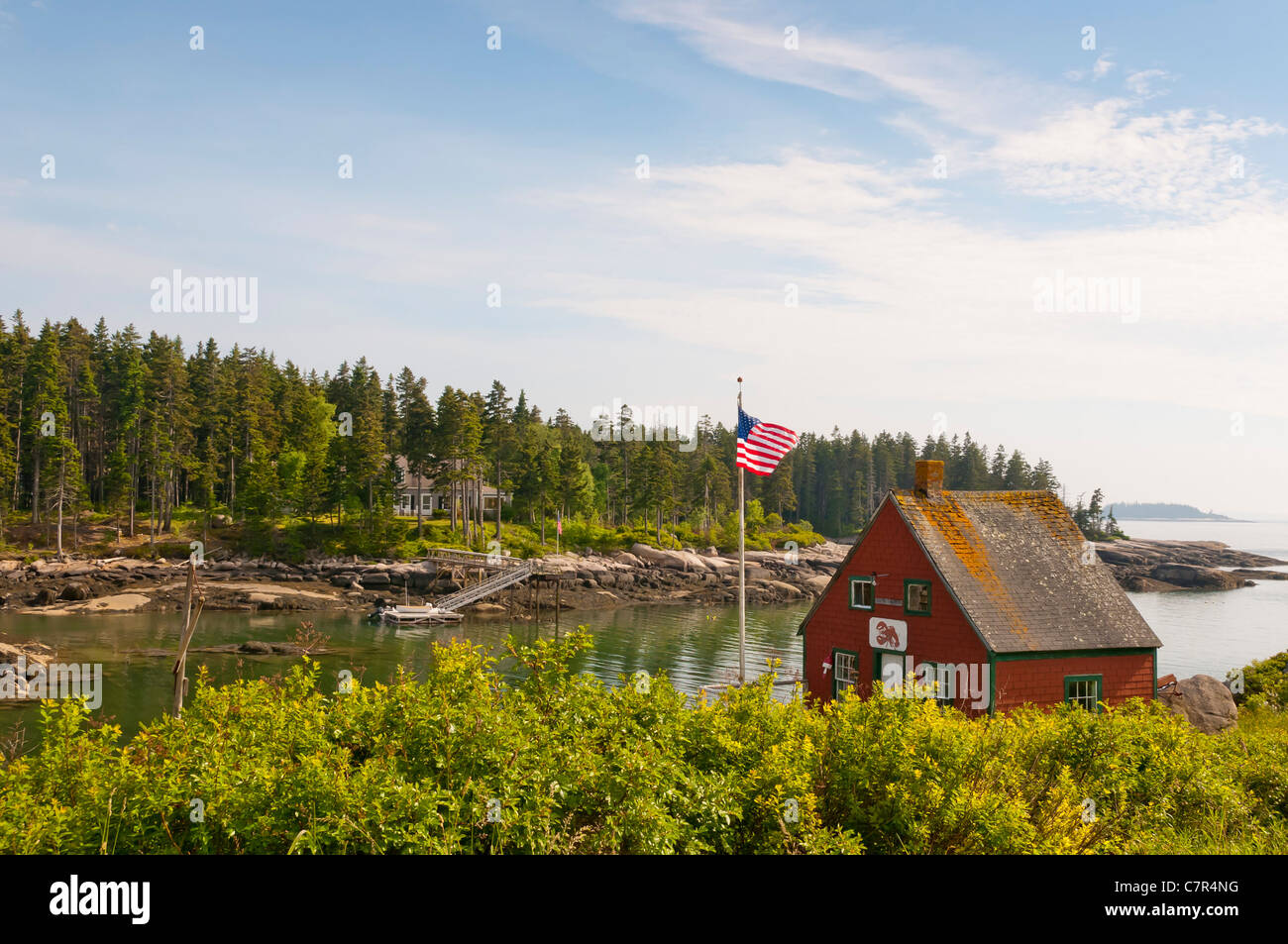 Rural maine town hi-res stock photography and images - Alamy
