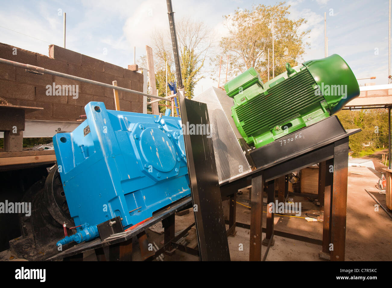 Archimedes screw hydro generator on hi-res stock photography and images ...