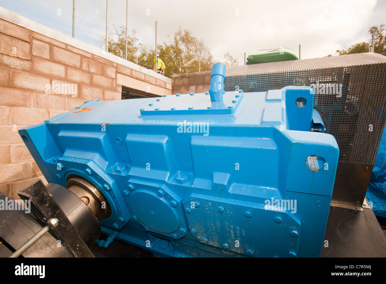 Archimedes screw hydro generator on hi-res stock photography and images ...
