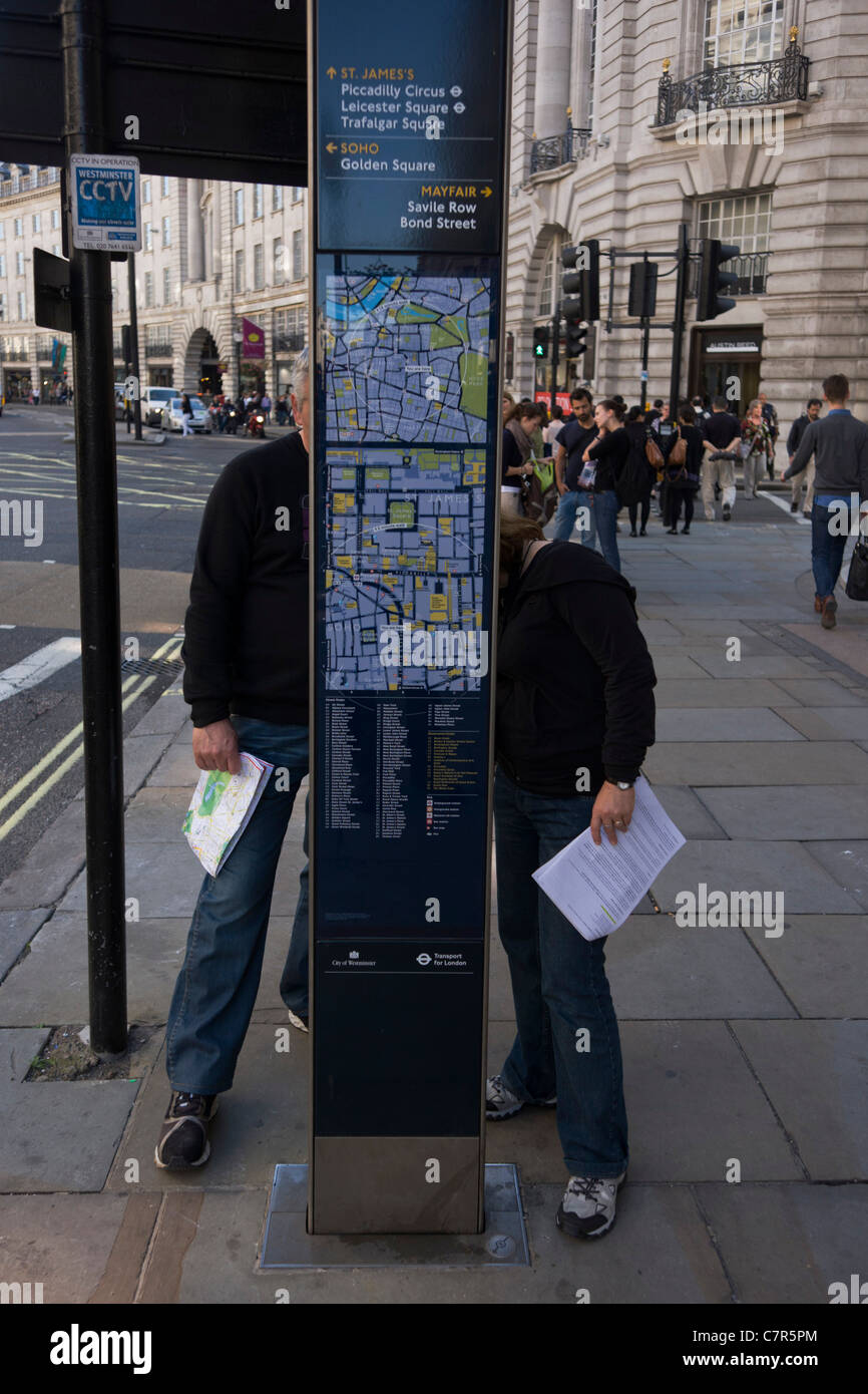 Map of regent hi-res stock photography and images - Alamy