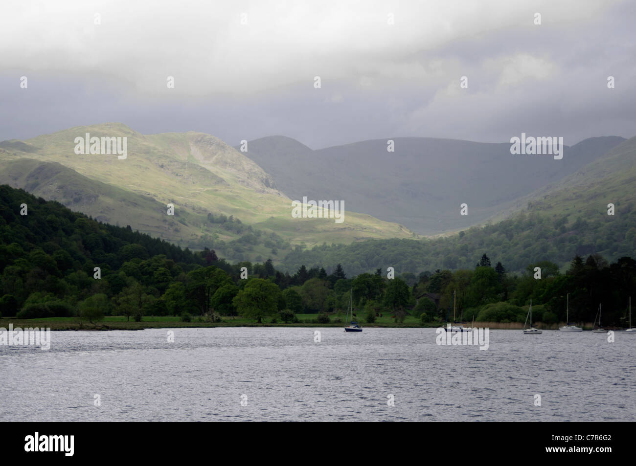 On Lake Windermere looking North - May 2011 Stock Photo - Alamy