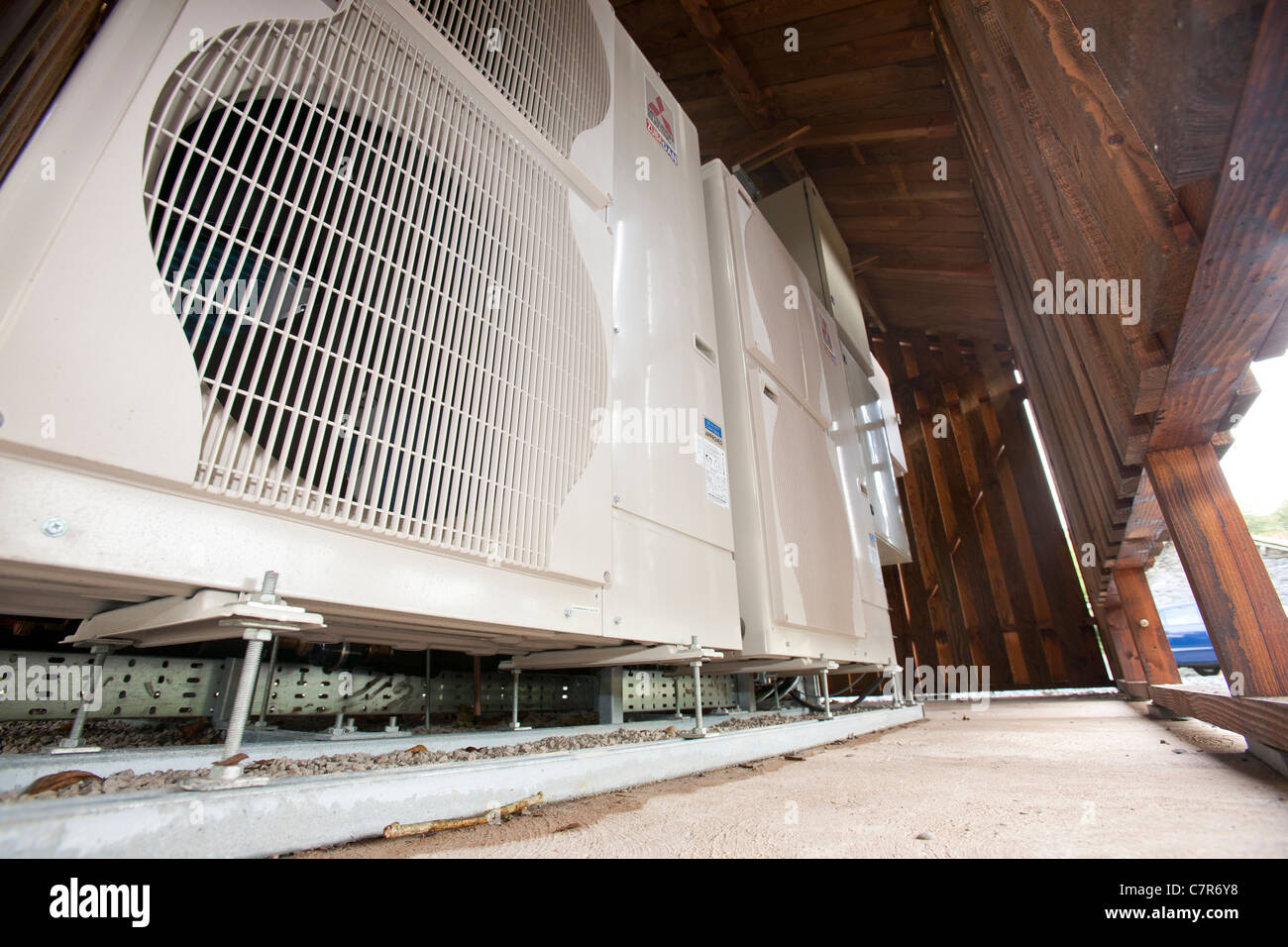 Air source heat pump hi-res stock photography and images - Alamy