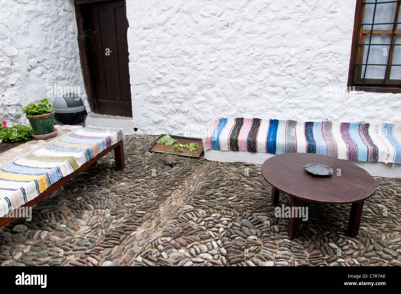 Courtyard of Turkish House in Mostar in Bosnia and Herzegovina Stock ...