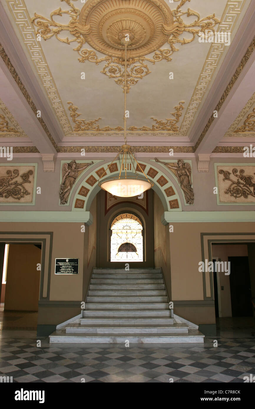 Interior of the Government Ministry building, Panama City, Panama Stock ...
