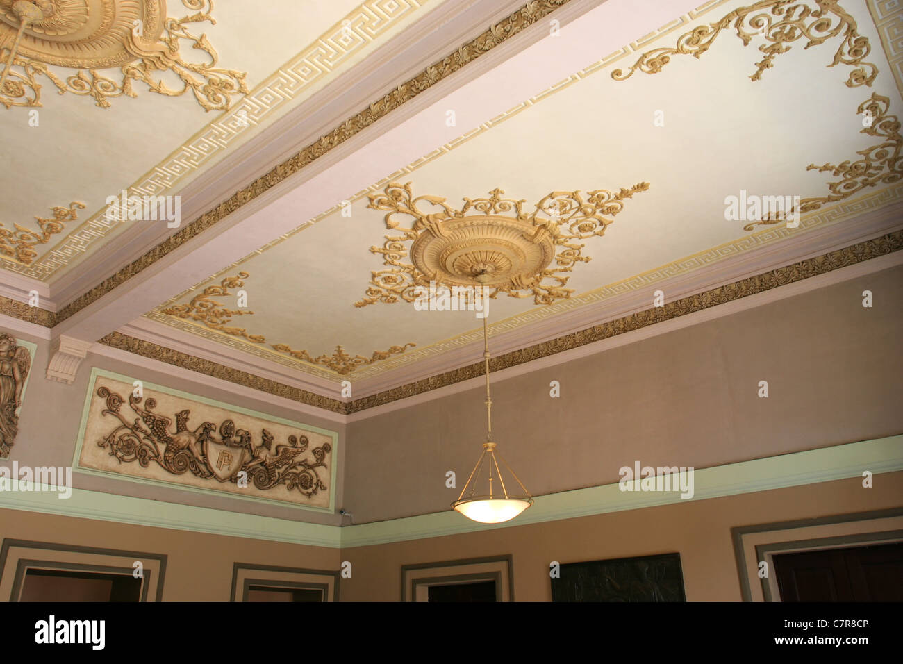 Interior of the Government Ministry building, Panama City, Panama Stock ...