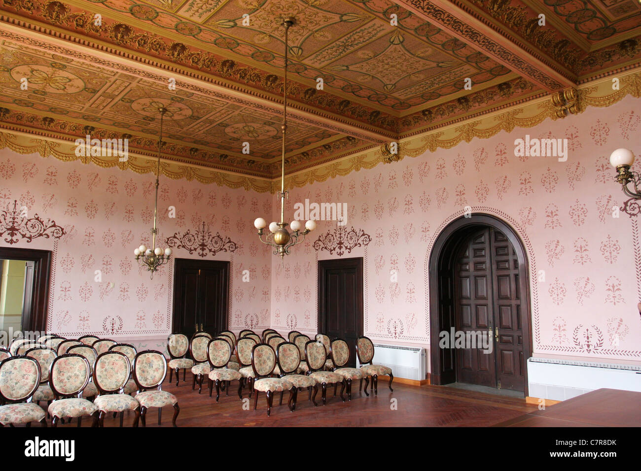 Interior of the Government Ministry building, Panama City, Panama Stock ...
