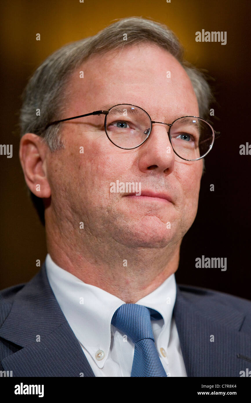 Former Google CEO and current Executive Chairman Eric Schmidt Stock ...