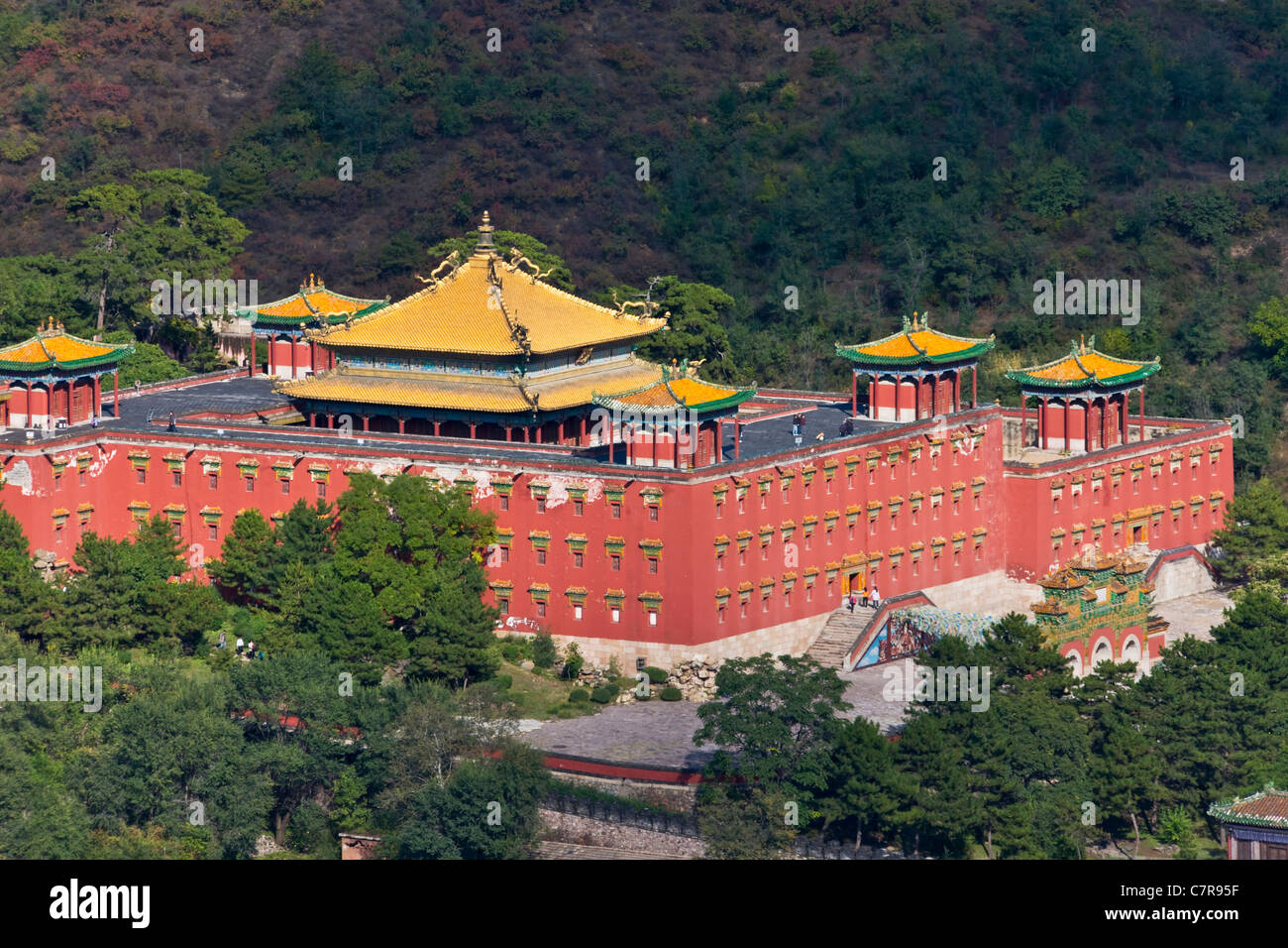 Xumifushou Temple, built after Potala Palace, Chengde Mountain Resort ...