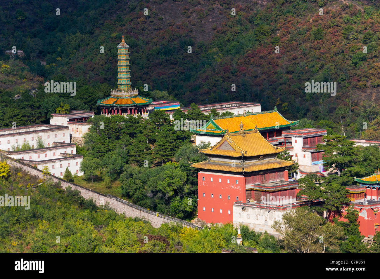 Xumifushou Temple, built after Potala Palace, Chengde Mountain Resort ...